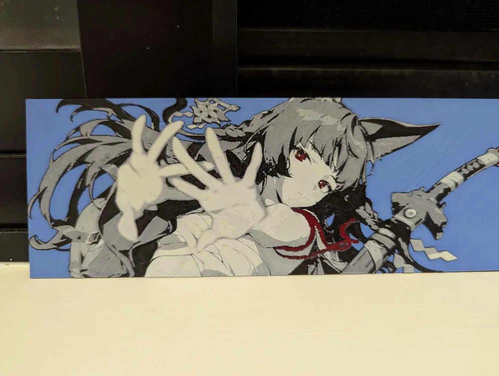 ZZZ Miyabi Mindscape hueforge by Razel - MakerWorld