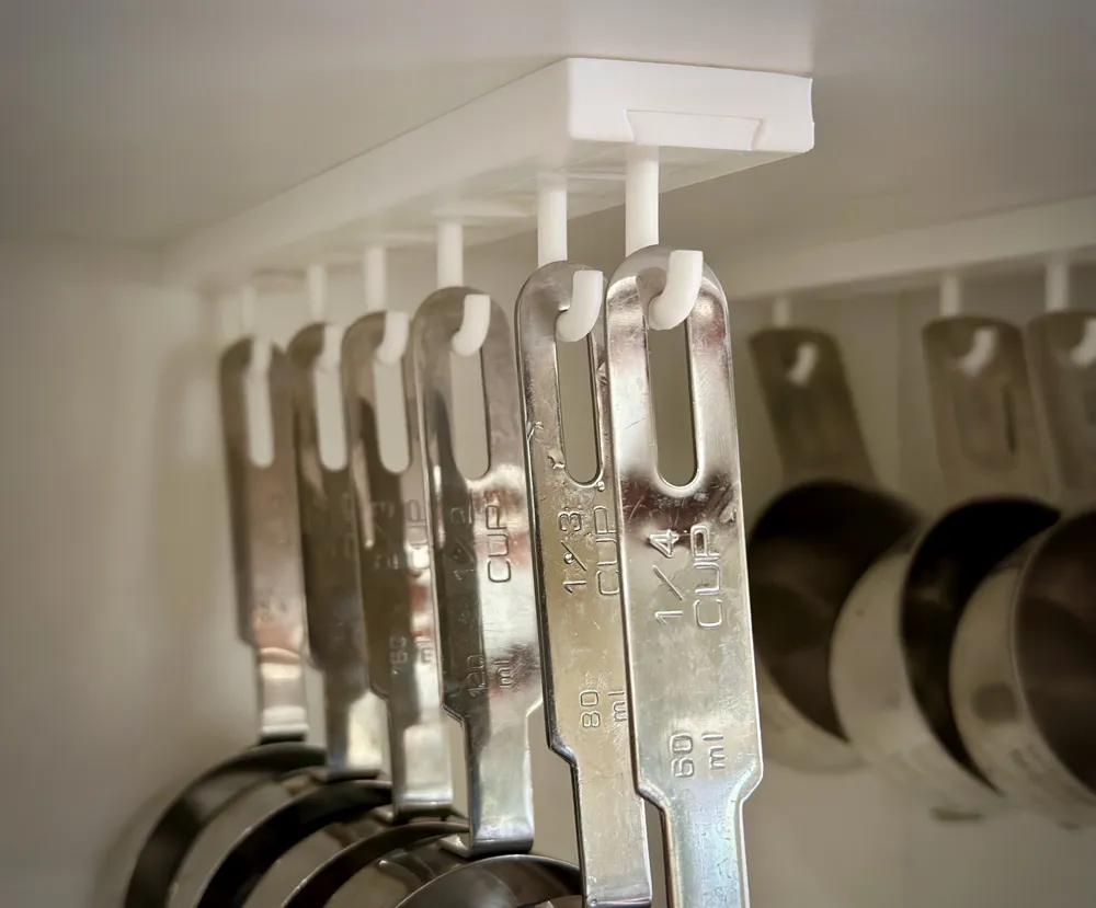 Sliding Measuring Cup Rack by Evil_Olive MakerWorld: Download Free 3D ...