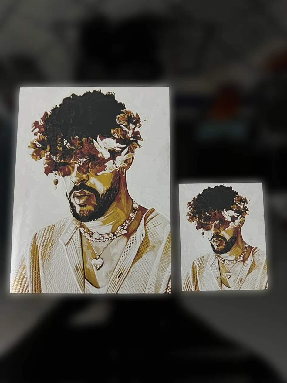 bad bunny hueforge by Lelus78 - MakerWorld