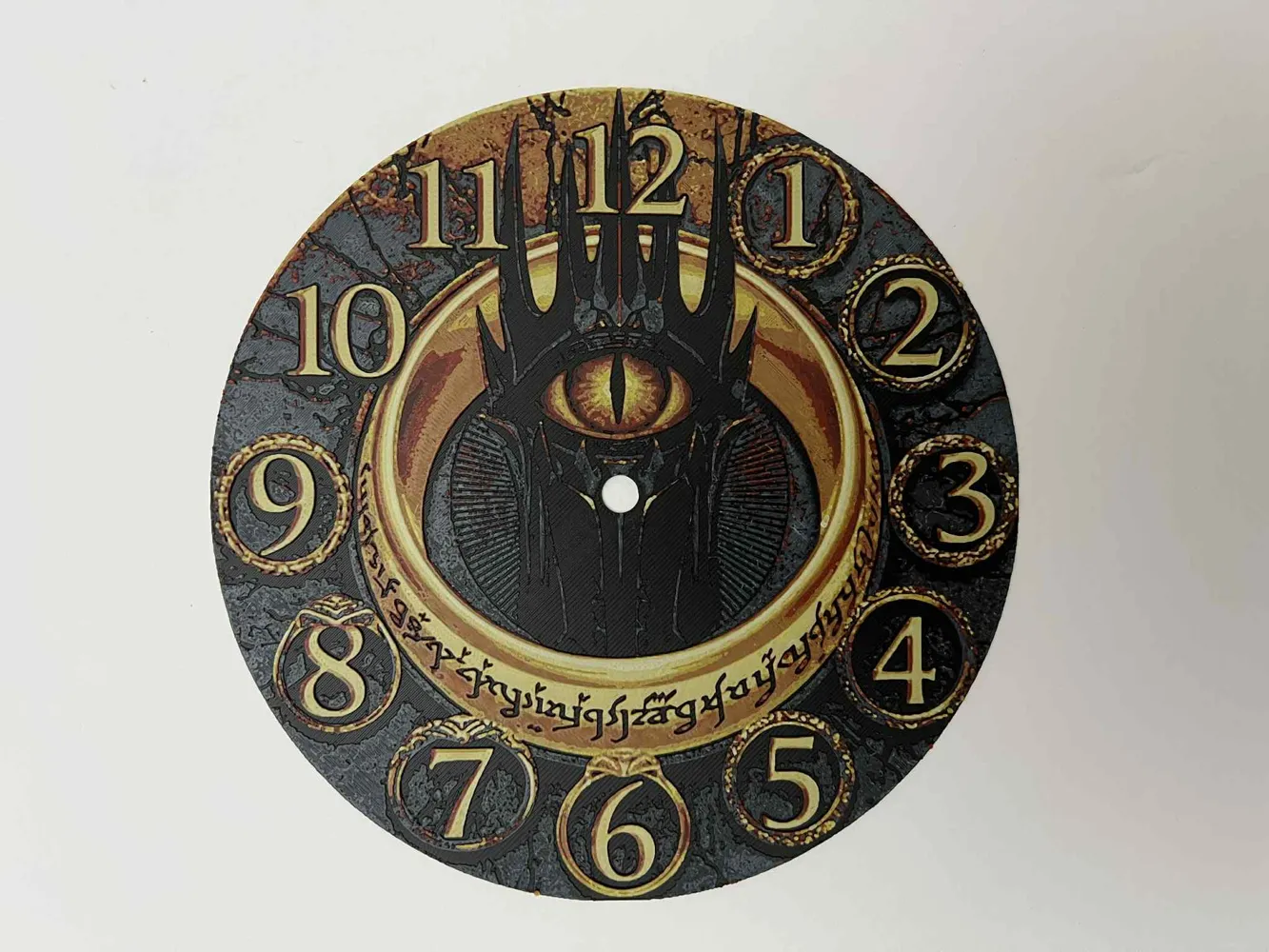 Lord of the Rings - Customizable Clock by 3djd MakerWorld: Download ...