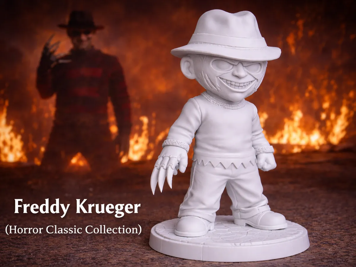 Freddy Krueger (Horror Classic Collection) - Free 3D Print Model ...