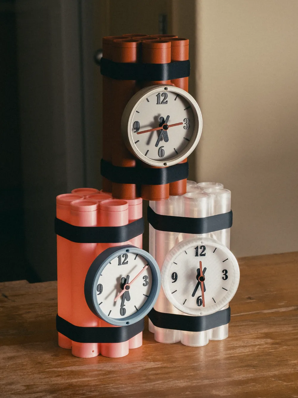 Dynamite Clock/Lamp by Josh-3D MakerWorld: Download Free 3D Models