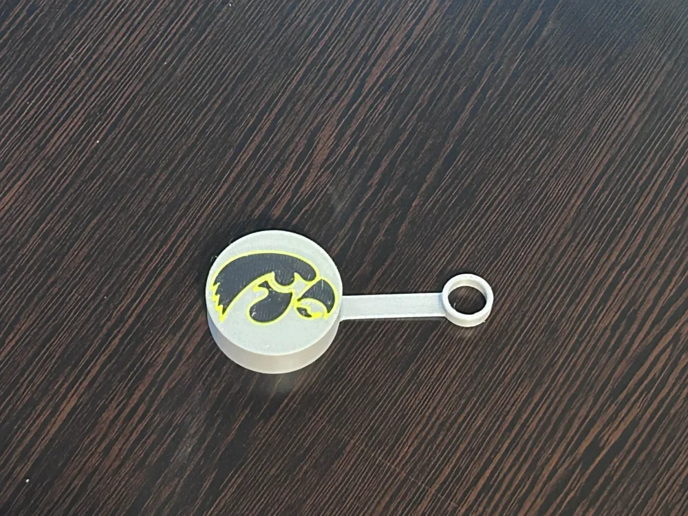 Iowa Hawkeyes Stanley Mug Straw Topper by cmcraig2 - MakerWorld