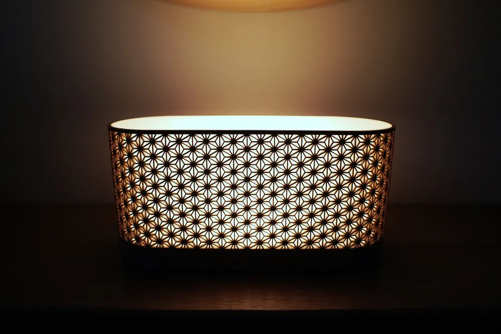 Kumiko Lamp – “Interlocking Forms” - Free 3D Print Model - MakerWorld