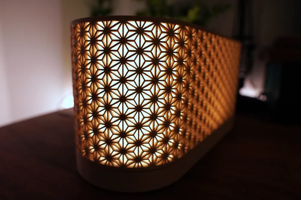 Kumiko Lamp – “Interlocking Forms” by Foxwood MakerWorld: Download Free ...