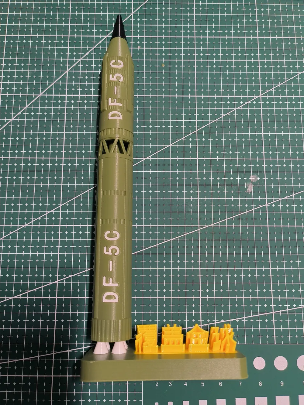 东风5C战略核导弹覆盖全球版(DF-5C) - 免费 3D 打印模型 - MakerWorld