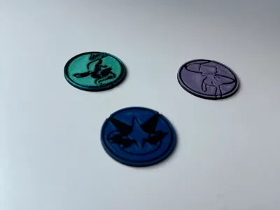 Pokemon TCG coin by LucaButtignolMakerWorld: Download Free 3D Models