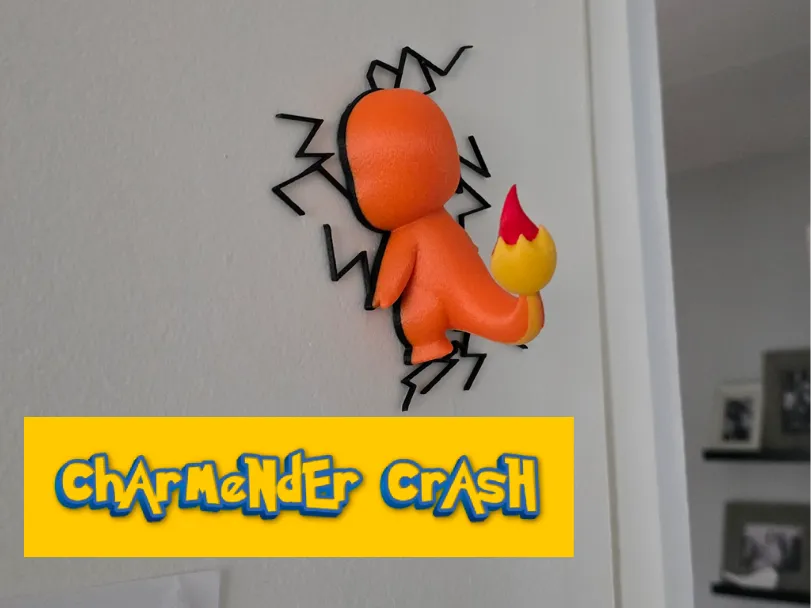 Pokémon - Charmander - Impacto de Charmander - Modelo de impresión 3D ...