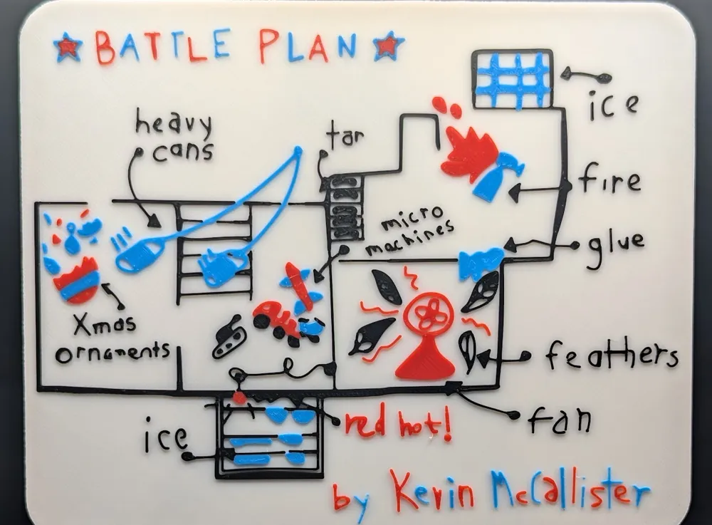 Home Alone - Battle Plan by Krafty3D - MakerWorld