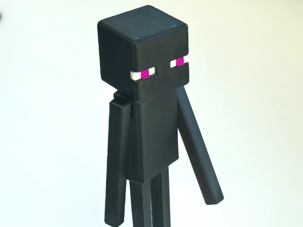Minecraft MiniMob - Enderman by Aleš UrbánekMakerWorld: Download Free ...