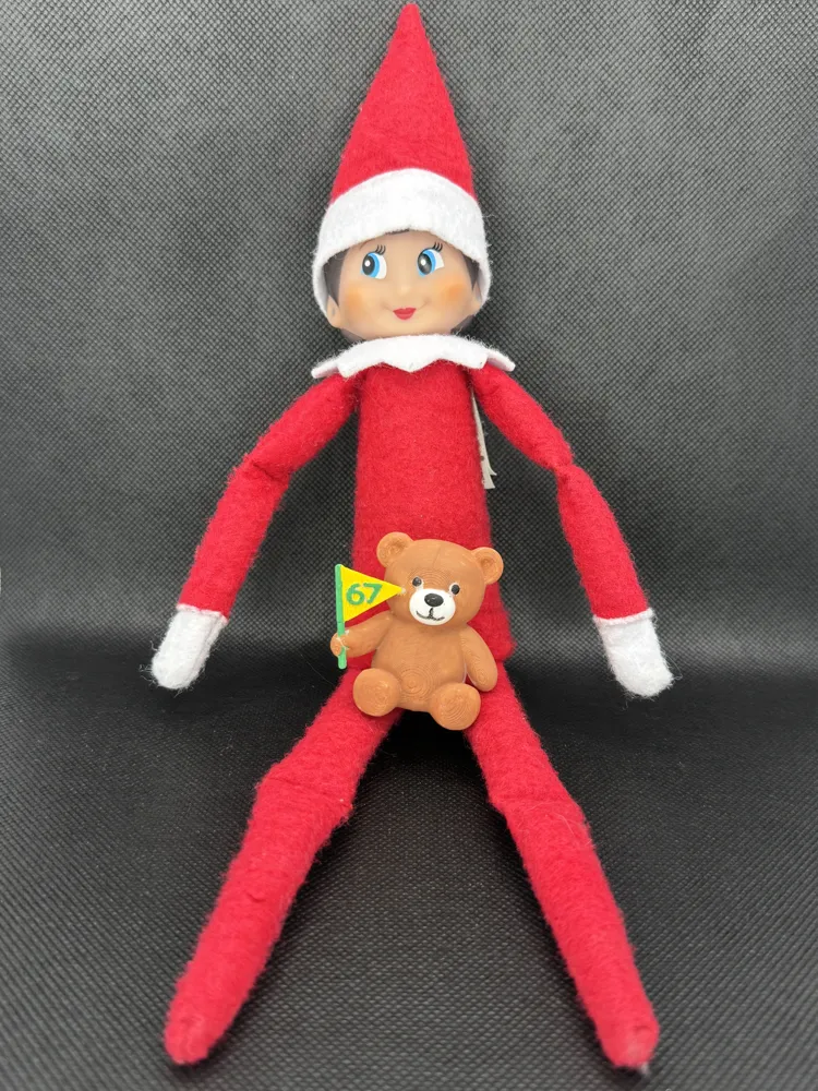 67 Teddy Bear – Cute Sitting Bear With Flag by Sparky_theburnout ...