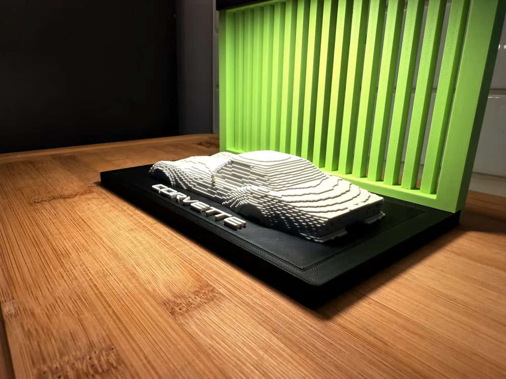 Chevy Corvette C3 - Pixelated Car Art by ShapeShift 3D Creations ...