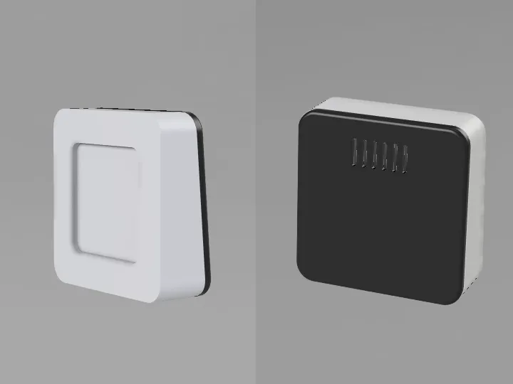Square Tapered hygrometer REFERENCE MODEL - Free 3D Print Model ...