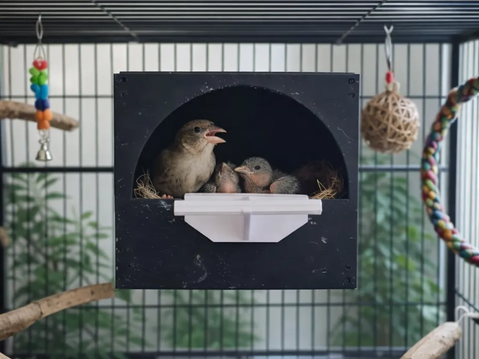 Nest box with divider - Free 3D Print Model - MakerWorld