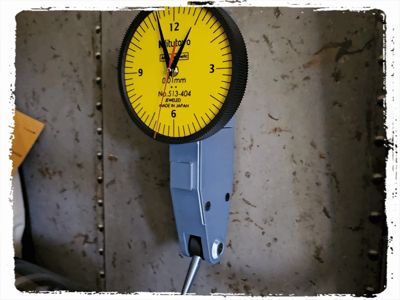 Mitutoyo Mechanical lever comparator Wall Clock by Badakgil - MakerWorld