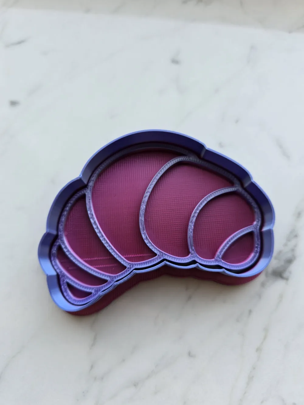 Croissant Cookie Cutter Stamp by Merilno3D - MakerWorld