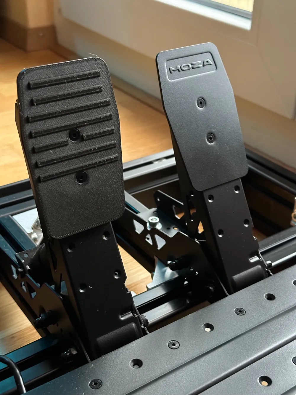 Moza SR-P - Angle adjustment and grip pad by matz3e - MakerWorld