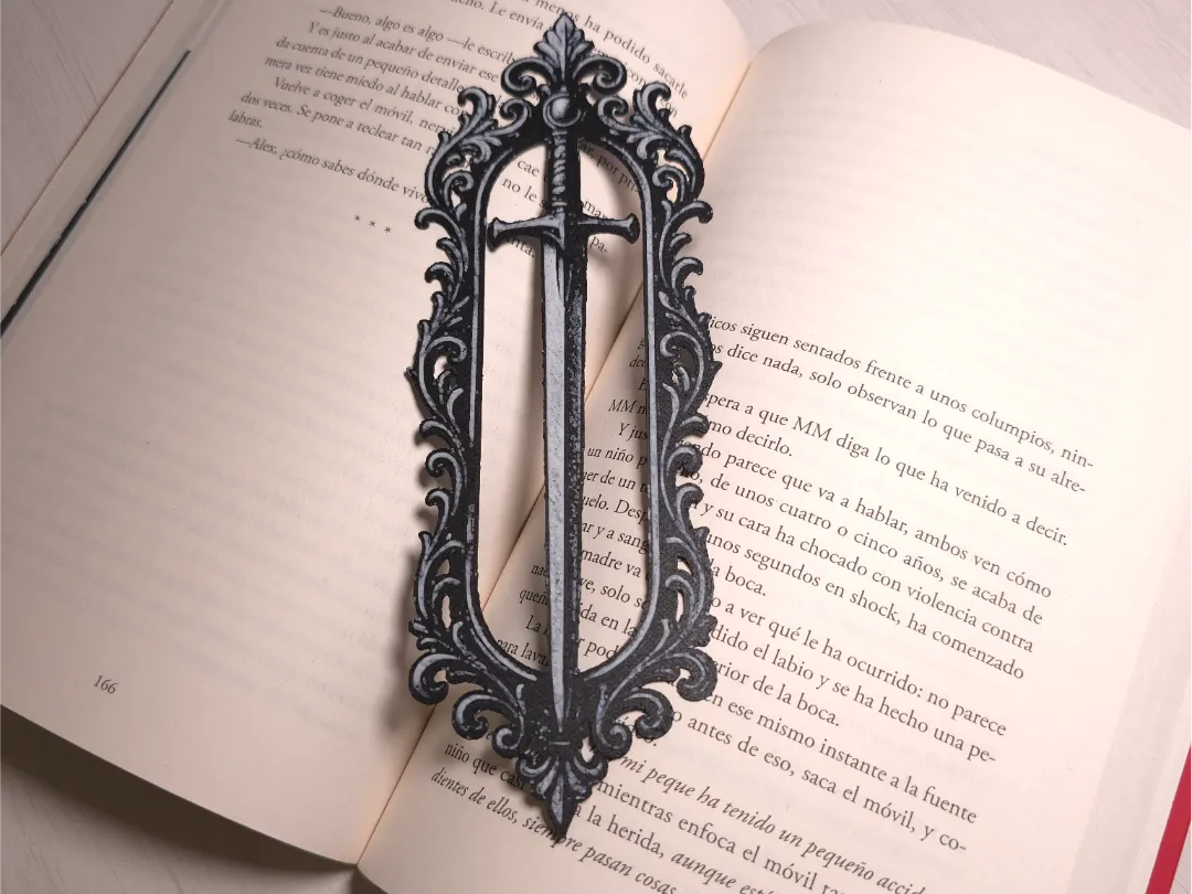 Sword Bookmark by Fyty Atrus Design MakerWorld: Download Free 3D Models