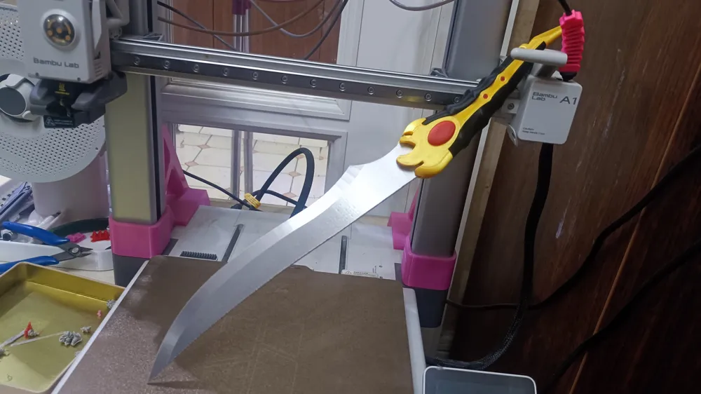 Dague en acier valyrien 瓦雷利亚匕首 - Modèle d'Impression 3D Gratuit ...