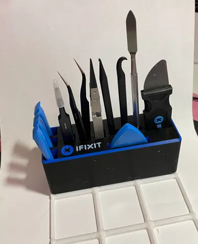 Gridfinity iFixit Toolkit Holder - Compact Shared by Lucas.G - MakerWorld