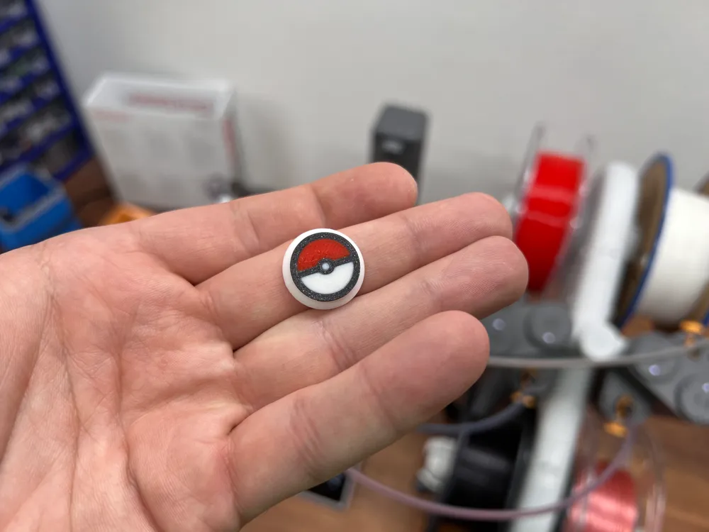 Pokeball for Bambu Lab A1 mini extruder window by zemistr - MakerWorld