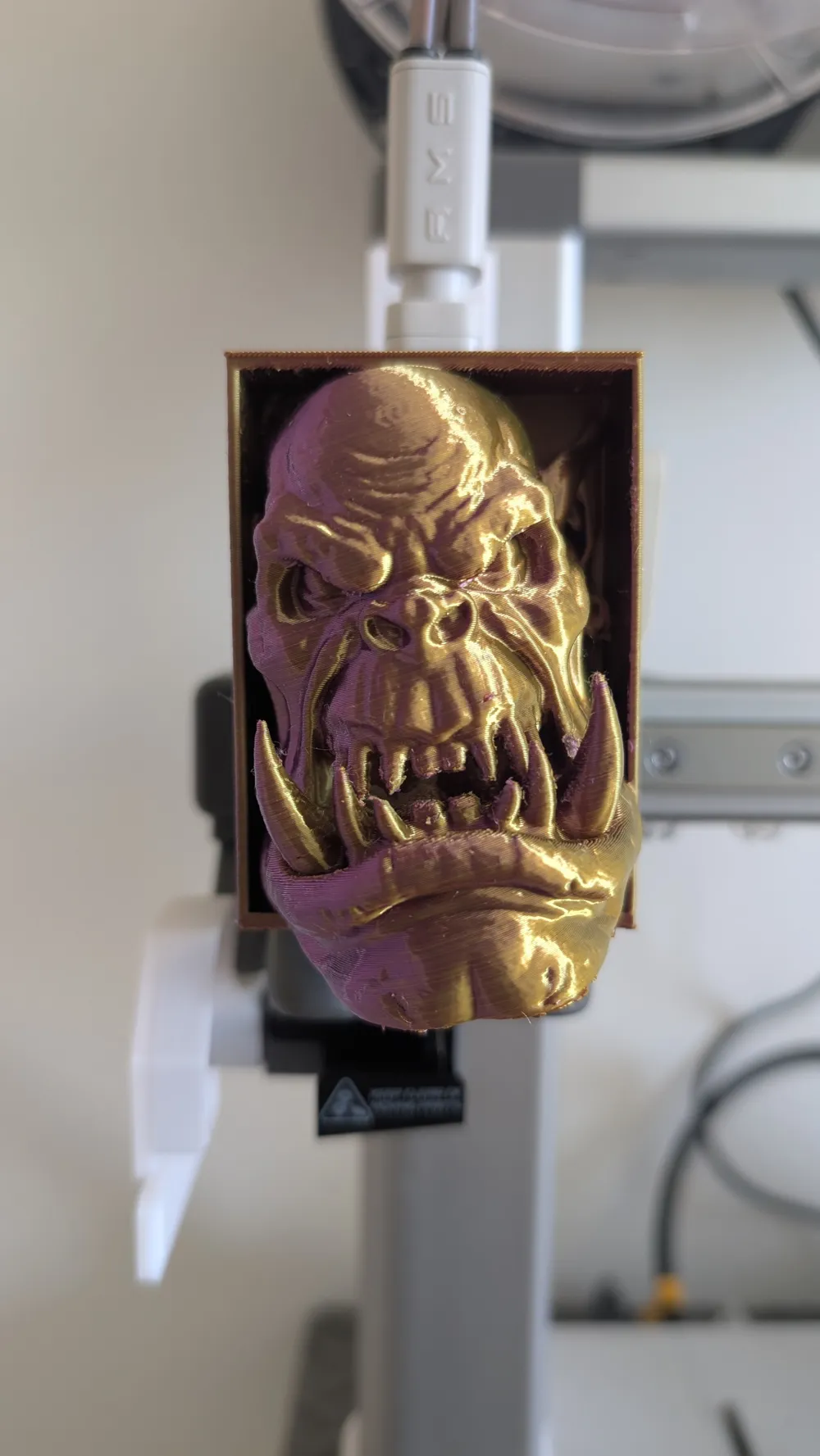 Orc print head front cover by BENZIN69 MakerWorld: Download Free 3D Models