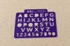 ABCs & 123s Stencil | Alphabet & Number Tracing - Free 3D Print Model ...