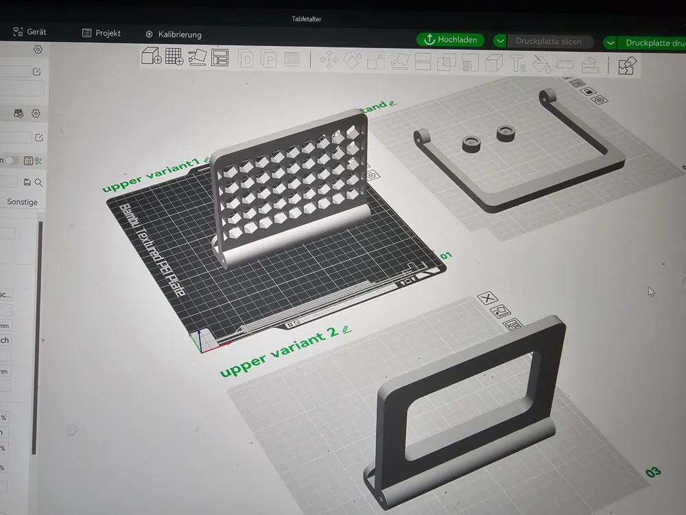 "Leo" Tablet Stand for Small and Large Tablets by Lexys3DWelt - MakerWorld