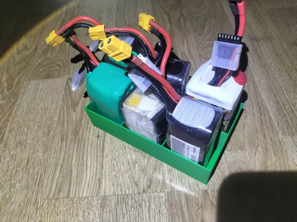 Model Airplane Battery Storage Box by yue 12321 MakerWorld: Download ...
