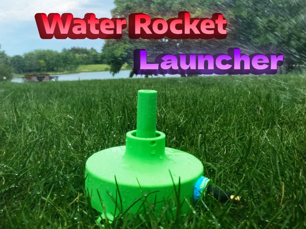 Water rocket launcher - Free 3D Print Model - MakerWorld
