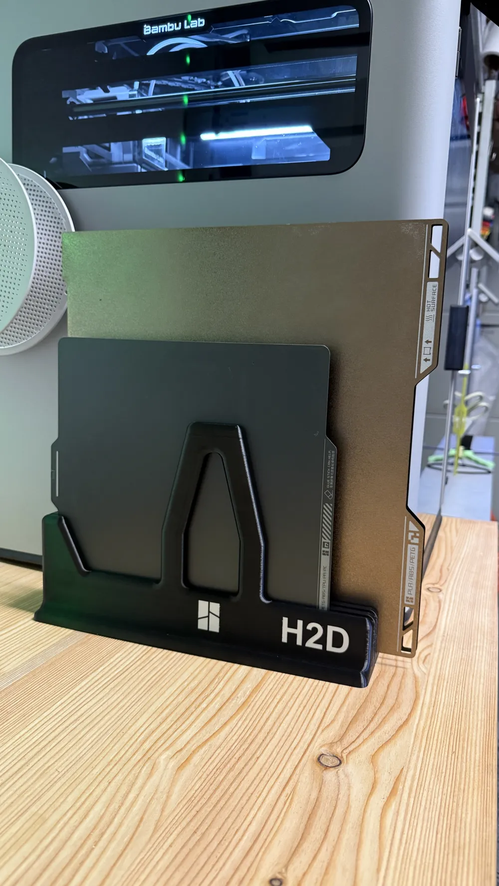 H2D, H2C, H2S Plate Holder by Fi3Dler MakerWorld: Download Free 3D Models