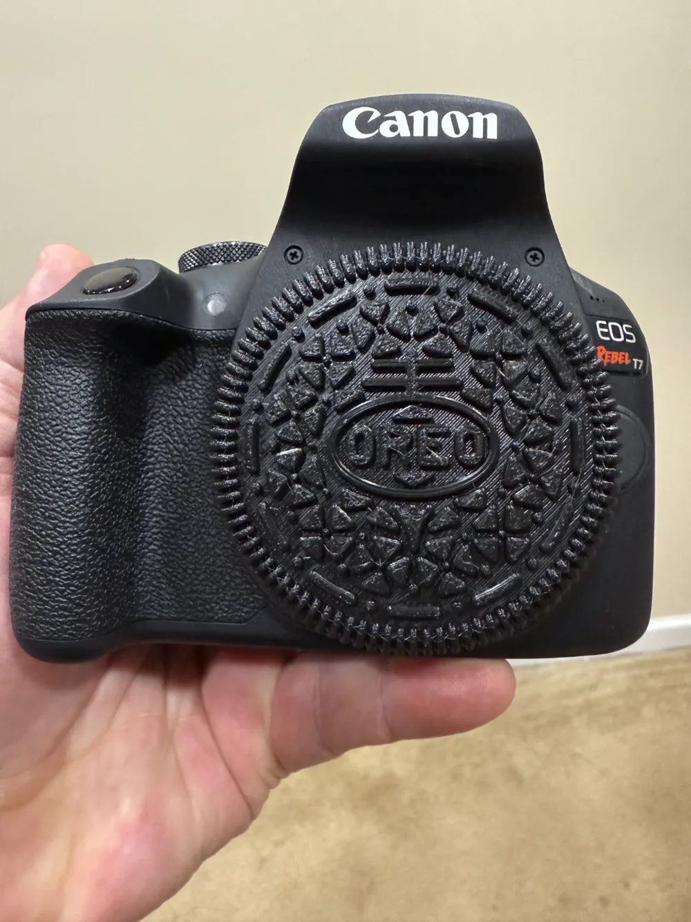 Canon EOS EF Body Cap Oreo Version by CYBR3D MakerWorld: Download Free ...
