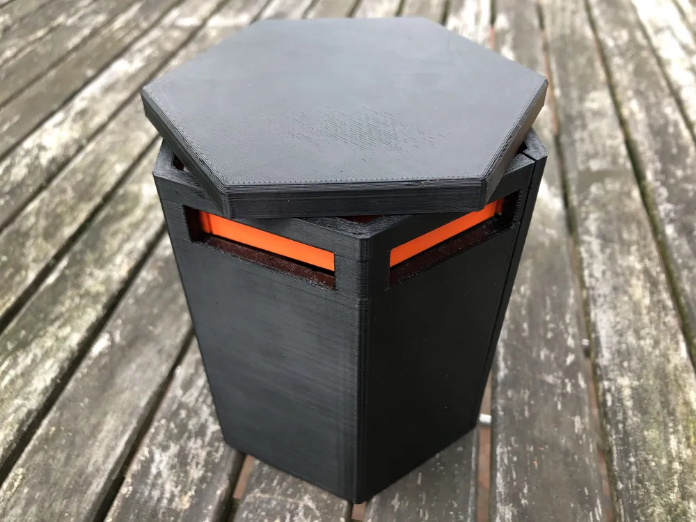 MTG Commander Deck Box v2 - Free 3D Print Model - MakerWorld