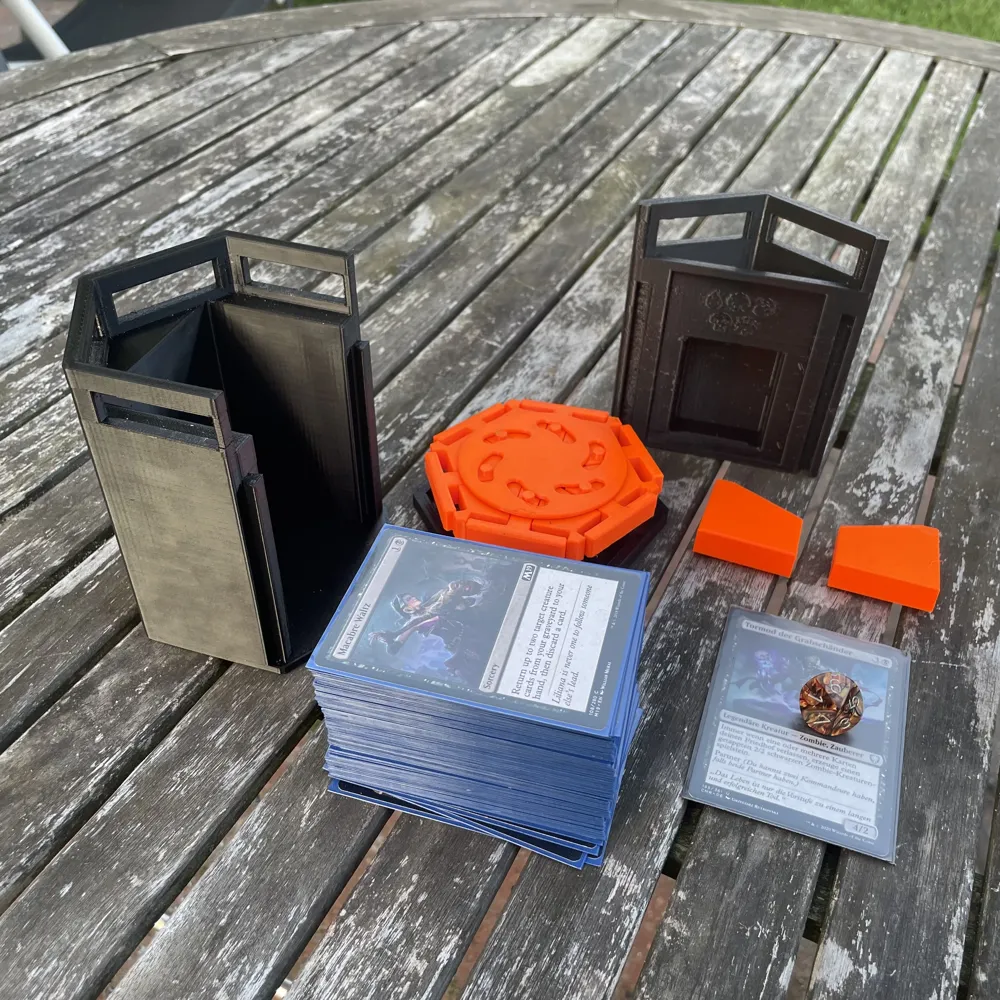 MTG Commander Deck Box v2 by gimpelginster - MakerWorld