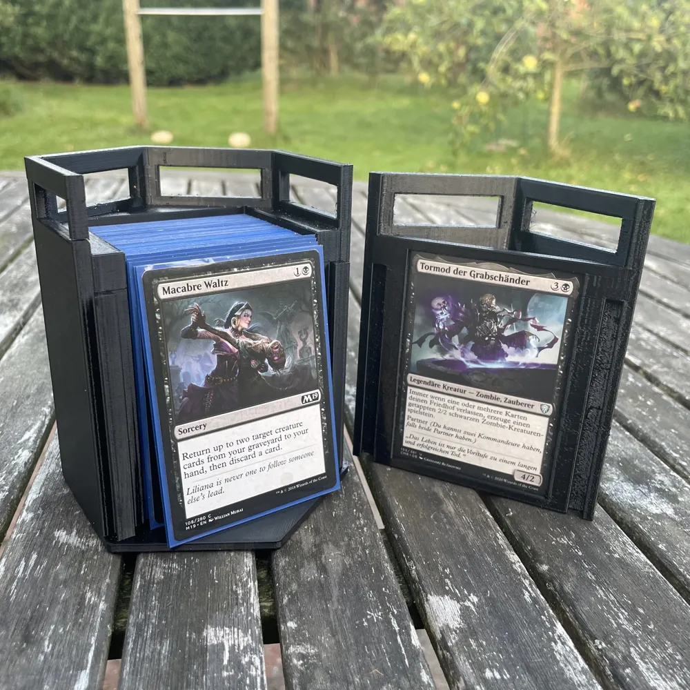 MTG Commander Deck Box v2 - Free 3D Print Model - MakerWorld