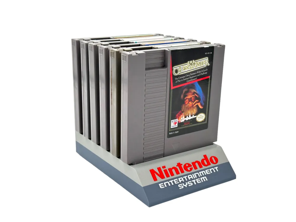 Nintendo Entertainment System (NES) Video Game Holder (6 Games ...