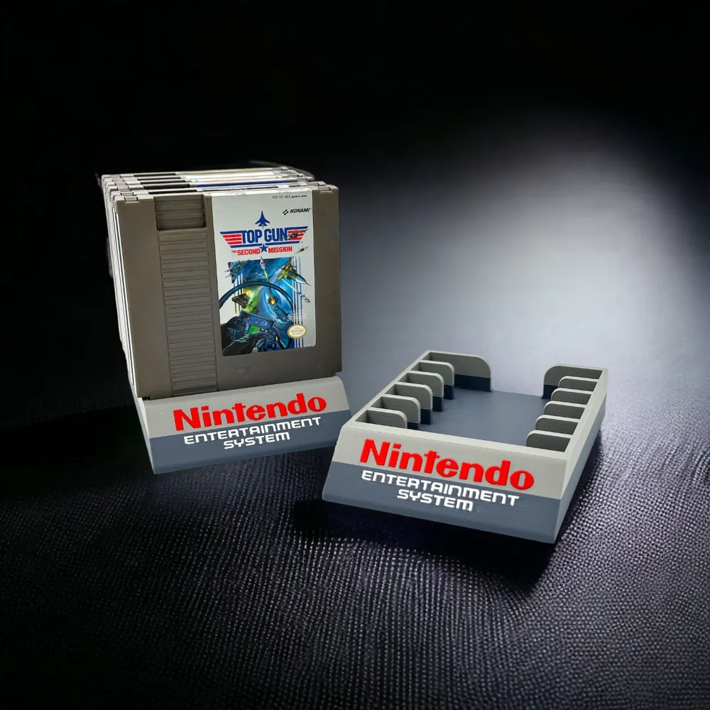 Nintendo Entertainment System (NES) Video Game Holder (6 Games ...