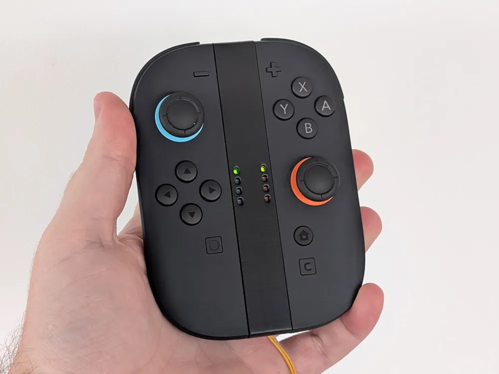 One-Hand Grip for Joy-Con 2 Controllers by BuildyBryce MakerWorld ...