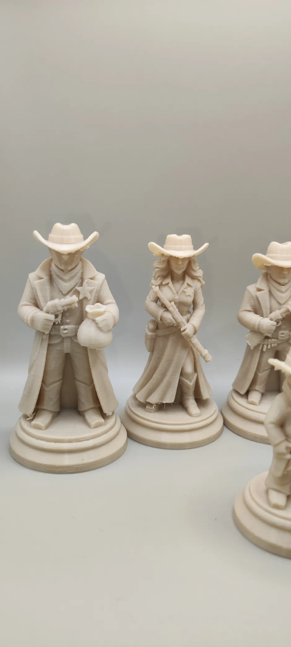 Legends of the Wild West Chess Set - Free 3D Print Model - MakerWorld