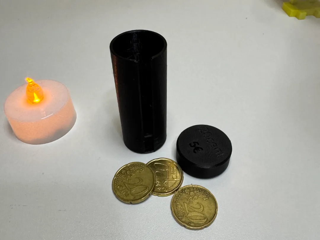 20 cent (euro) Container - Free 3D Print Model - MakerWorld