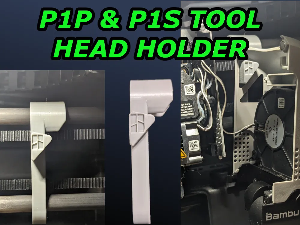 P1S & P1P Tool Head Holder by KiCkiN - MakerWorld