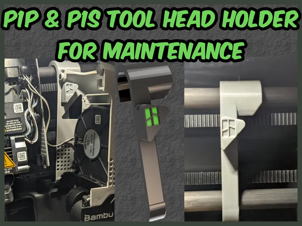 P1S & P1P Tool Head Holder by KiCkiN - MakerWorld