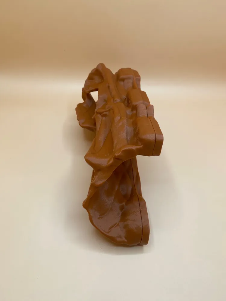 Magnetic Reptile Ledge - Hollow Log - Free 3D Print Model - MakerWorld
