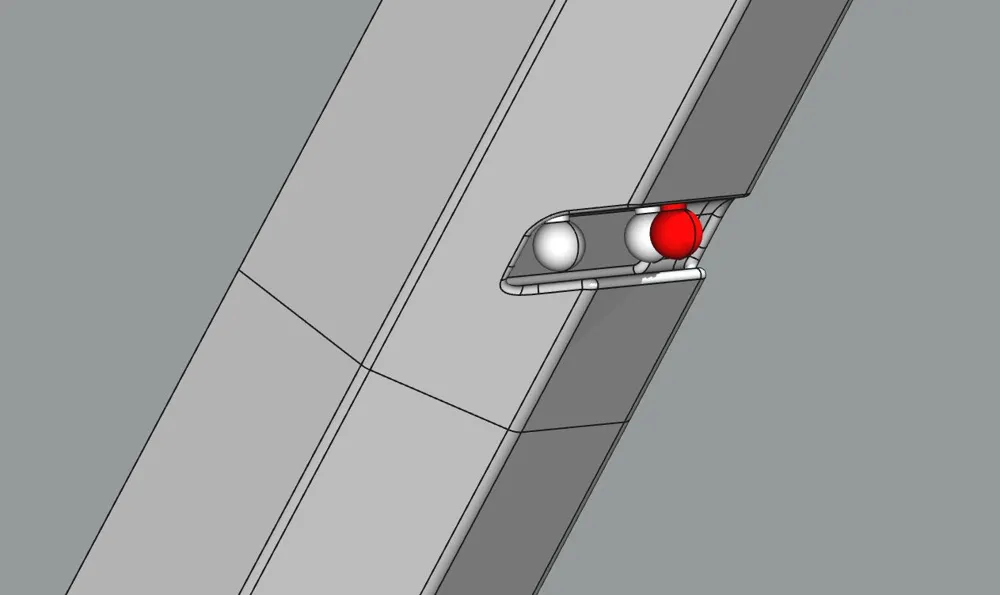 Airbus A320 Central Windshield Pillar by Mark Ayton [MANTOGA ...