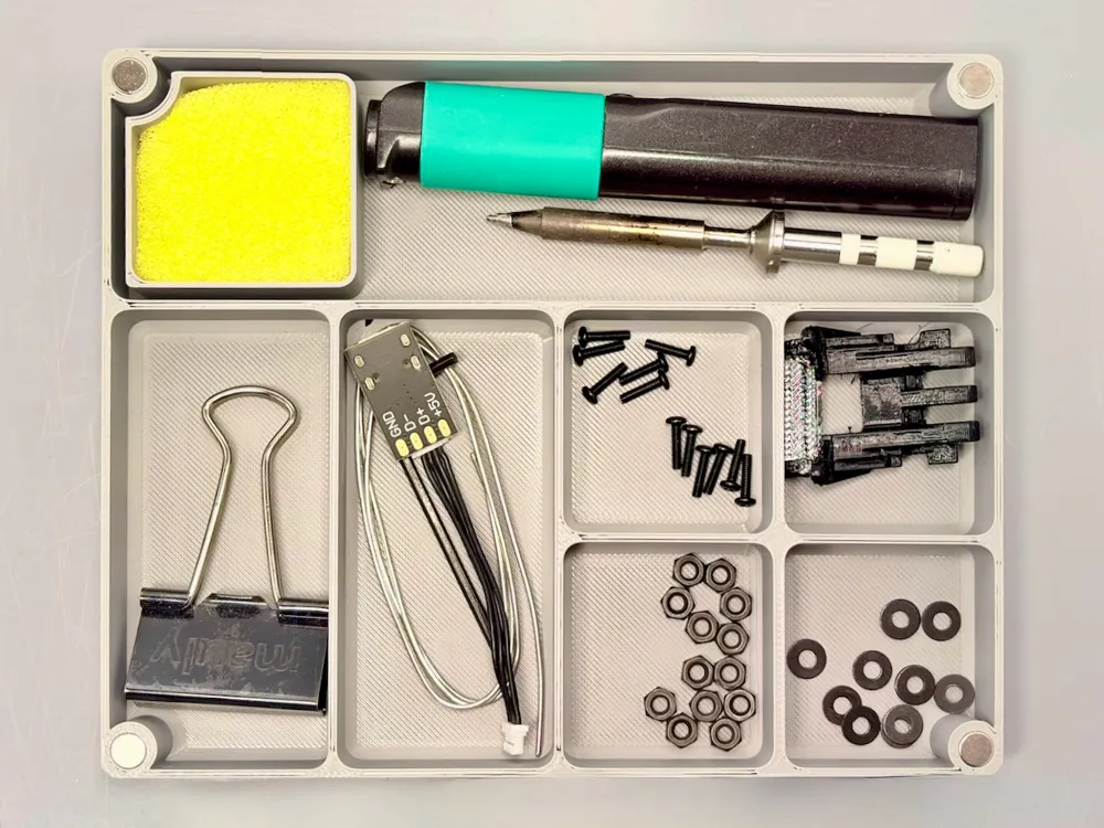 RC Parts Tray / Field Kit - Free 3D Print Model - MakerWorld