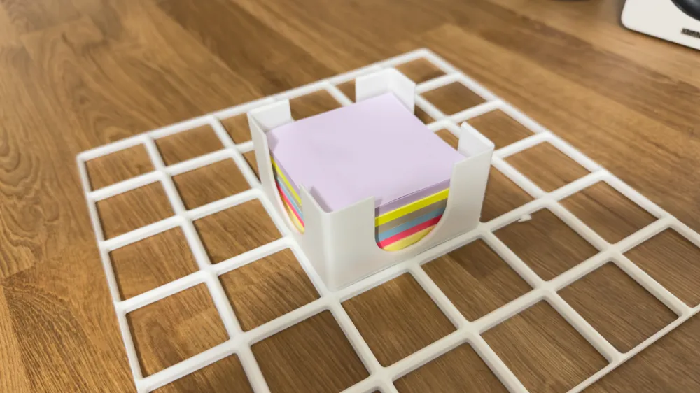 Gridfinity 2x2 Post-It/Sticky Note Bin by tej - MakerWorld