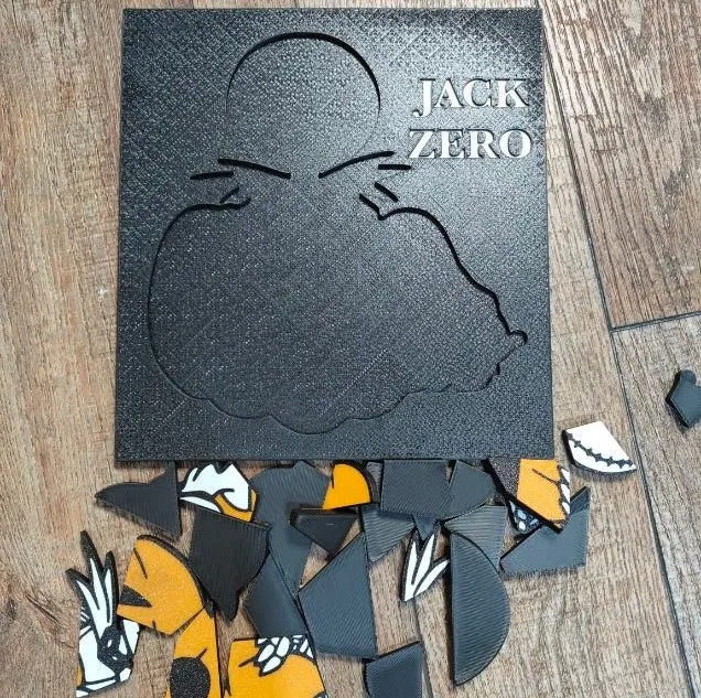 Jack and Zero Puzzle with Box by Art By Layers - MakerWorld