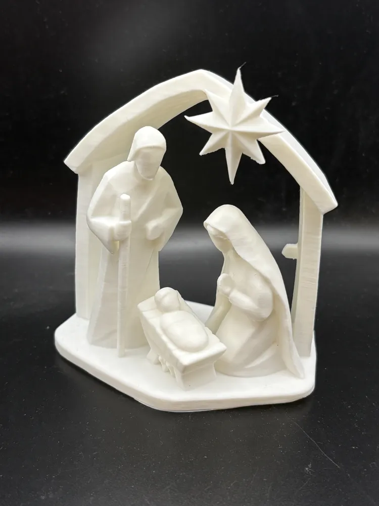 Christmas Nativity - Free 3D Print Model - MakerWorld
