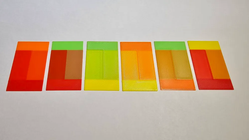 A1 Ams Lite Color Mix Test Sheet by Rinahidos - MakerWorld