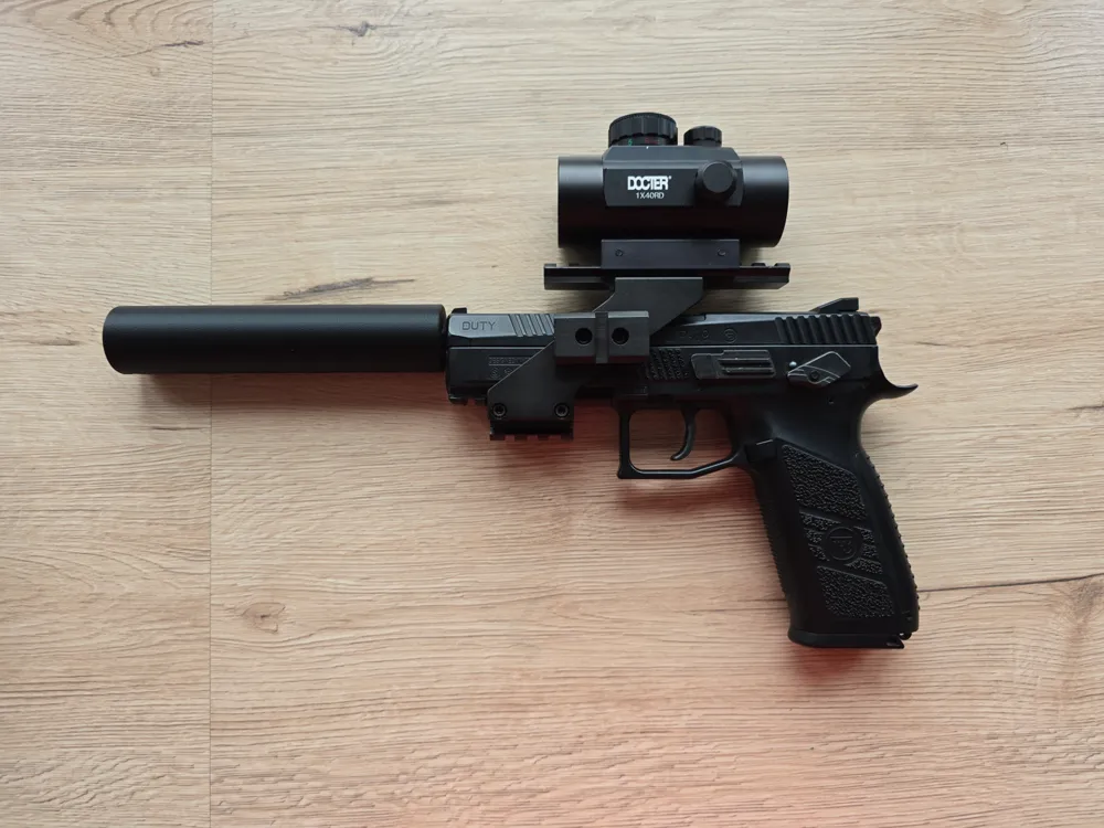 Air Pistol Silencer cal.177 UNF 1/2-20 - Free 3D Print Model - MakerWorld